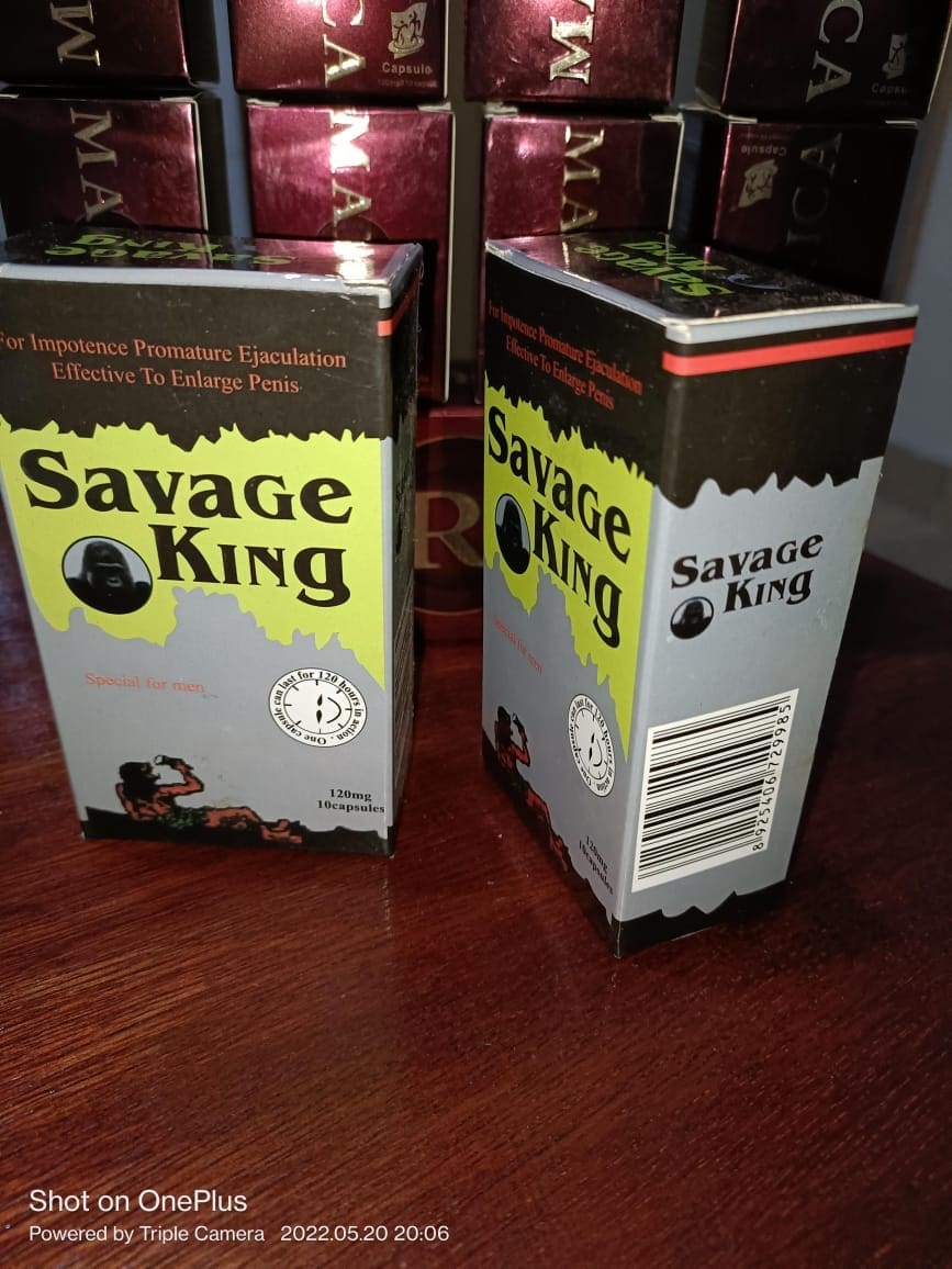 Savage King Capsules | Pemu Health Supplements